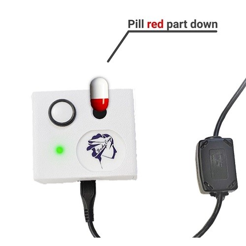Core temperature monitoring by capsule